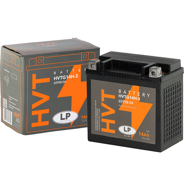 Landport Motorcycle Battery - GHD14HL-BS - FREE UK DELIVERY