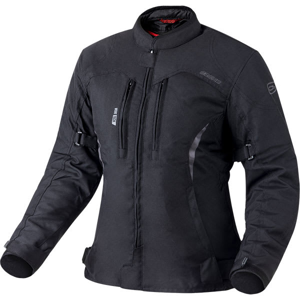 Ozone Street Ladies Delta IV Waterproof Textile Jacket - Black - FREE ...
