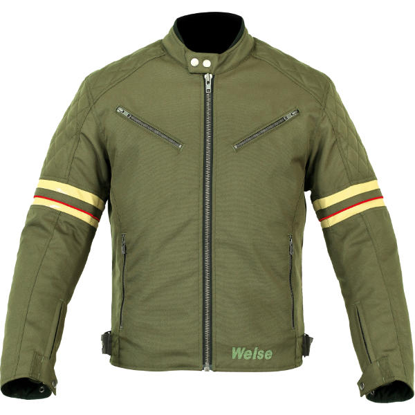 Weise Michigan 2.0 Textile Jacket - Olive - FREE UK DELIVERY